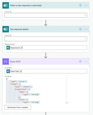 Get MS Form attachments in Power Automate | Codegard1